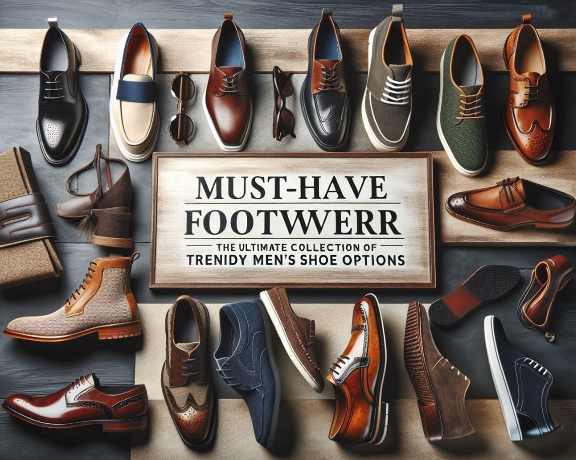 The Ultimate Collection of Trendy Men's Shoe Options – Confetti Living
